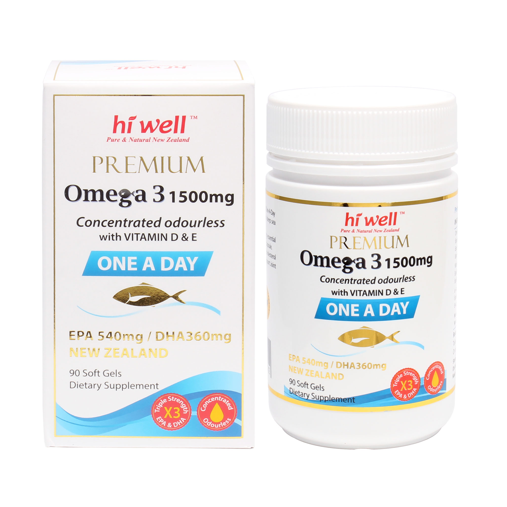 Omega 3 One-A-Day - Hi Well